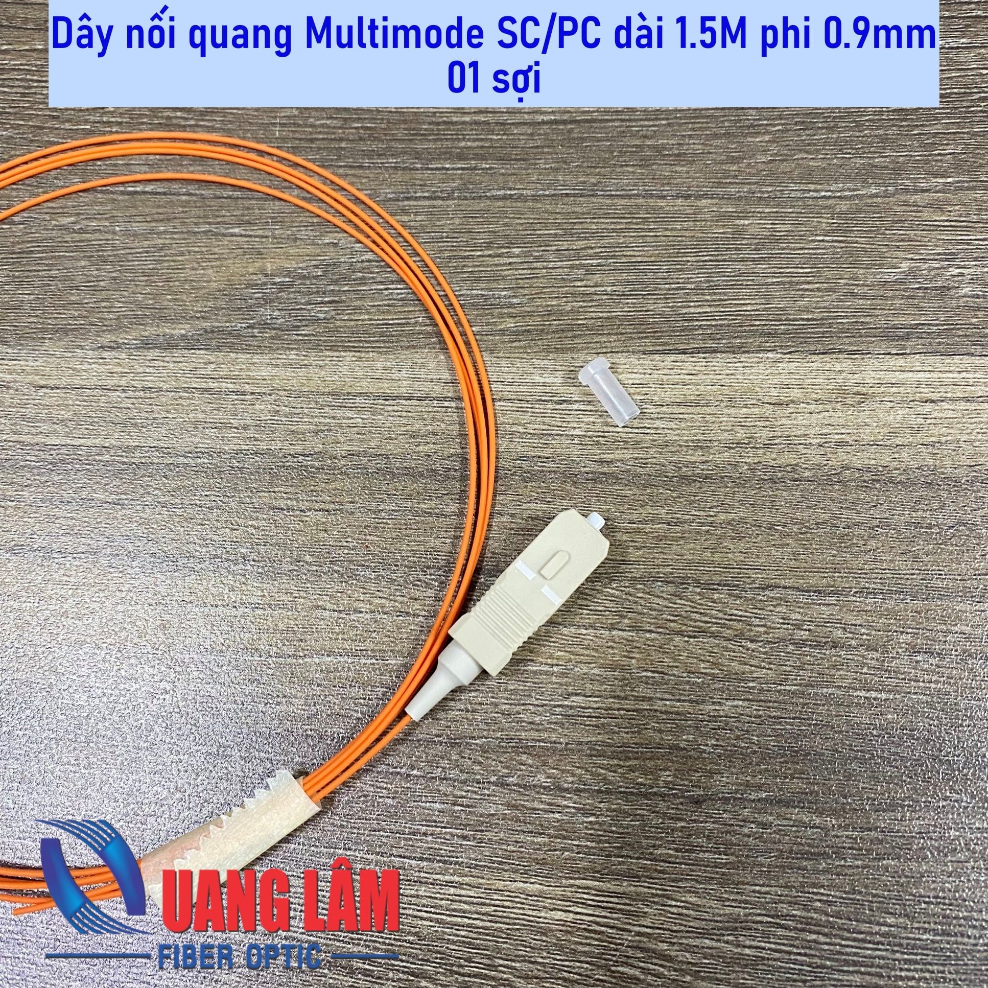 Dây hàn quang nối quang Multimode OM2 SC/PC dài 1.5M phi 0.9mm (Dây Pi – Công ty TNHH Công Nghệ ...