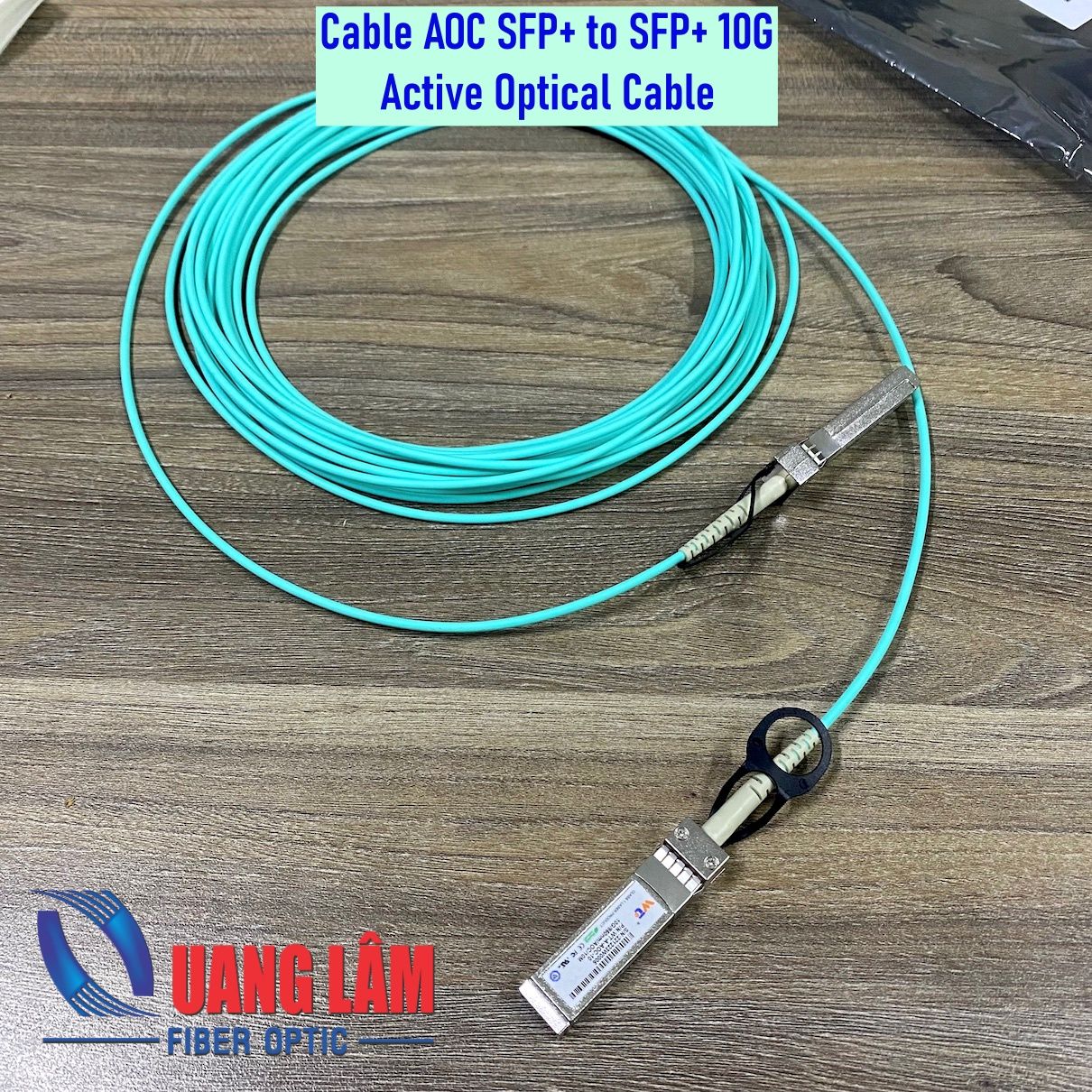 Cáp Cable AOC SFP+ To SFP+ 10G Dài 10M, P/N: WT-A-AOC-10 – Công ty TNHH ...
