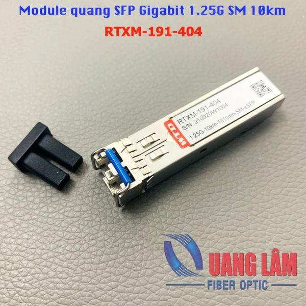 Module quang SFP Gigabit Single Mode 1.25G-10km-1310nm-ESFP RTXM 191-4 ...