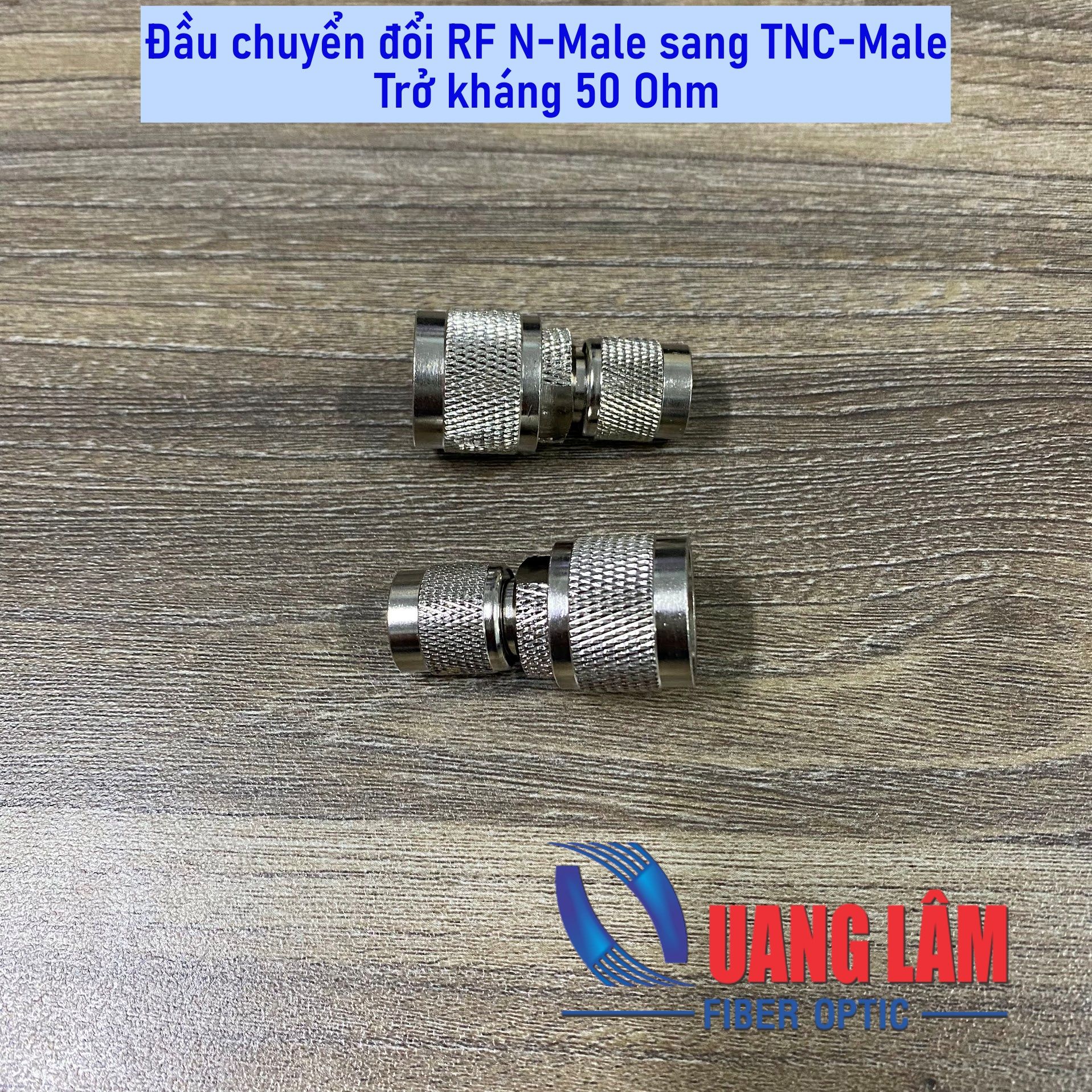 Đầu chuyển đổi RF N-Male sang TNC-Male trở kháng 50 Ohm – Công ty TNHH Công Nghệ Quang Lâm
