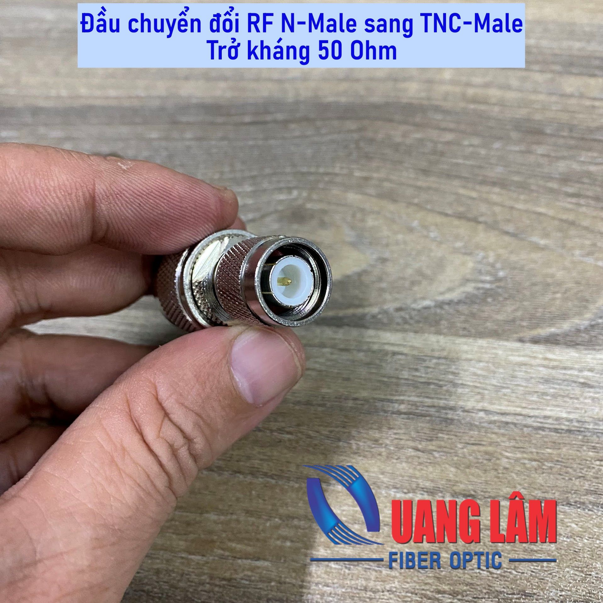 Đầu chuyển đổi RF N-Male sang TNC-Male trở kháng 50 Ohm – Công ty TNHH Công Nghệ Quang Lâm