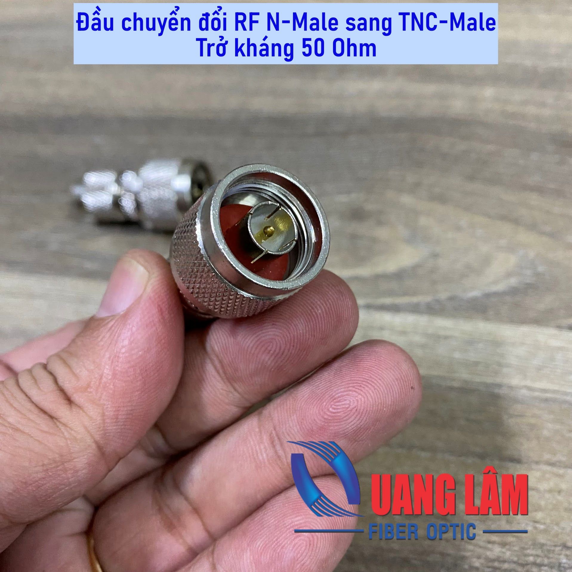 Đầu chuyển đổi RF N-Male sang TNC-Male trở kháng 50 Ohm – Công ty TNHH Công Nghệ Quang Lâm