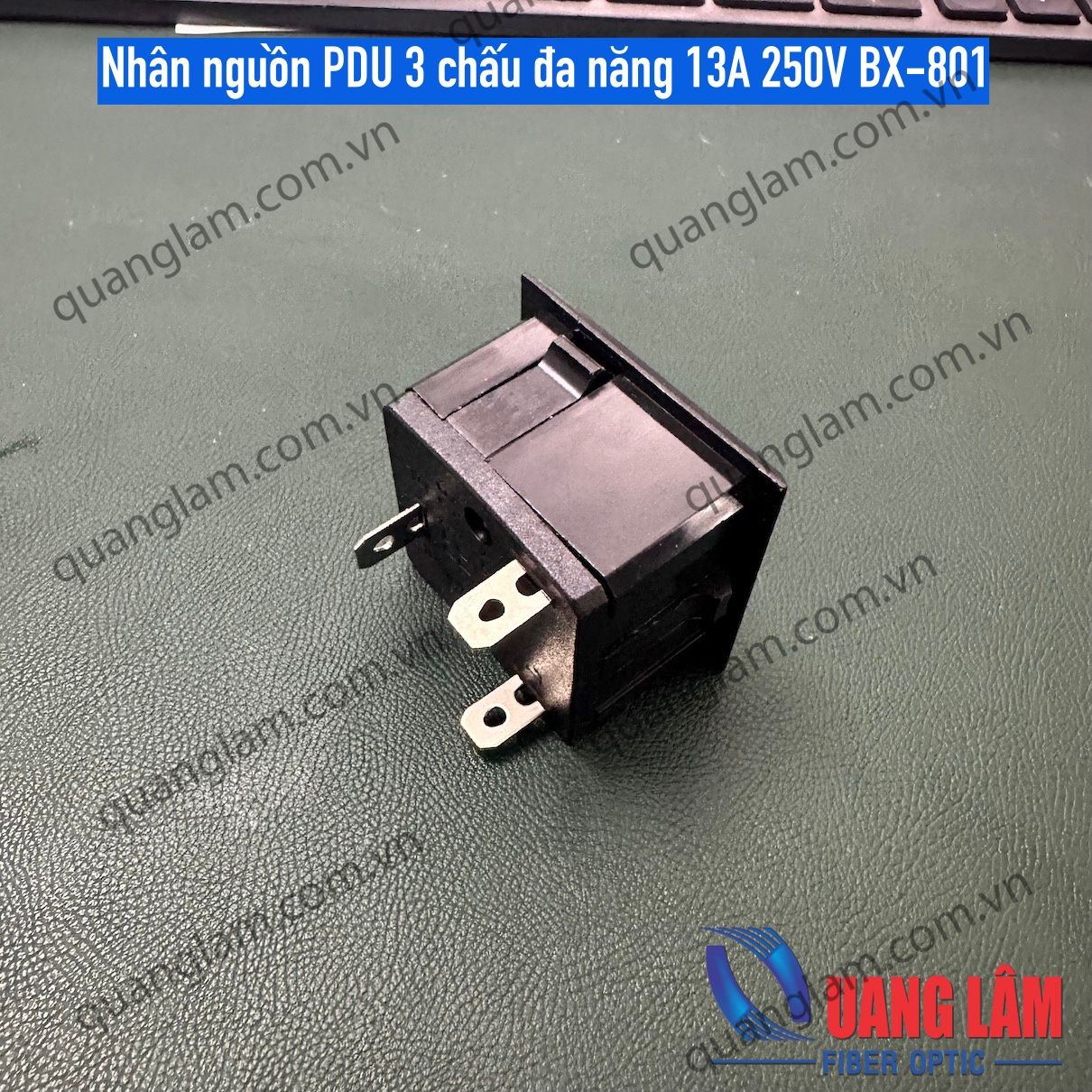 Nhân ổ cắm 3 chấu đa năng BX-801 13A 250V – Công ty TNHH Công Nghệ ...