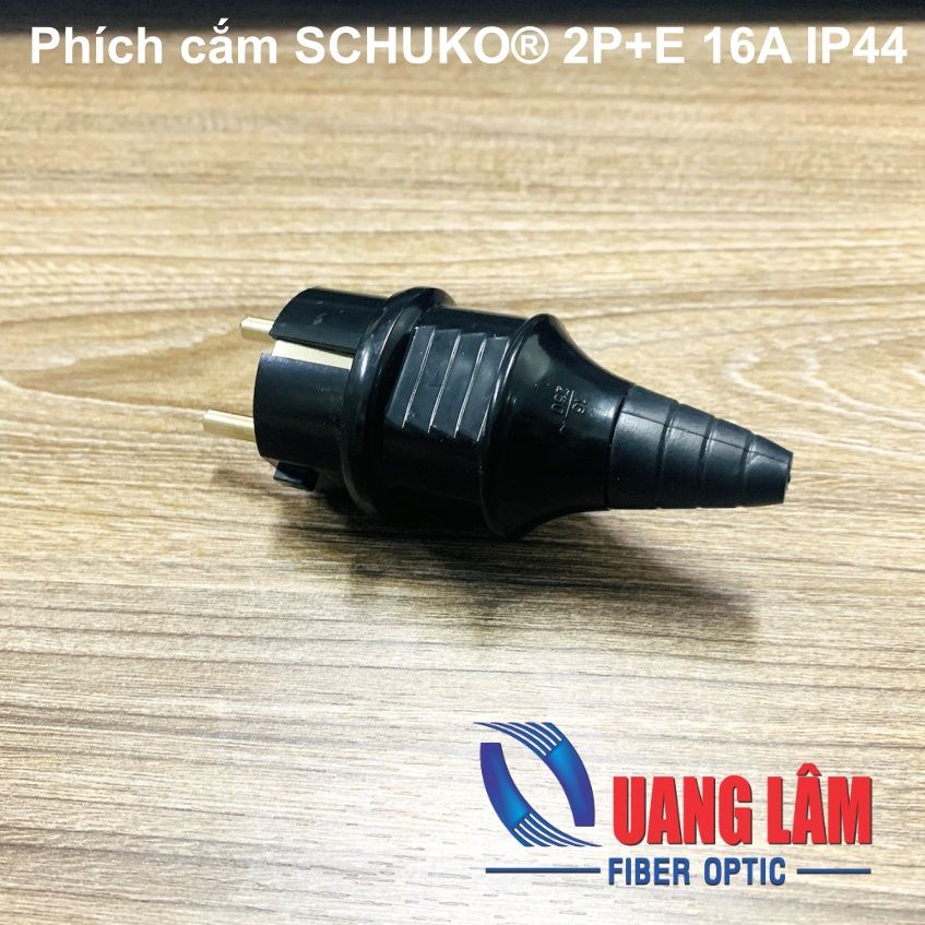 Phích cắm SCHUKO® 2P+E 16A IP44 – Công ty TNHH Công Nghệ Quang Lâm