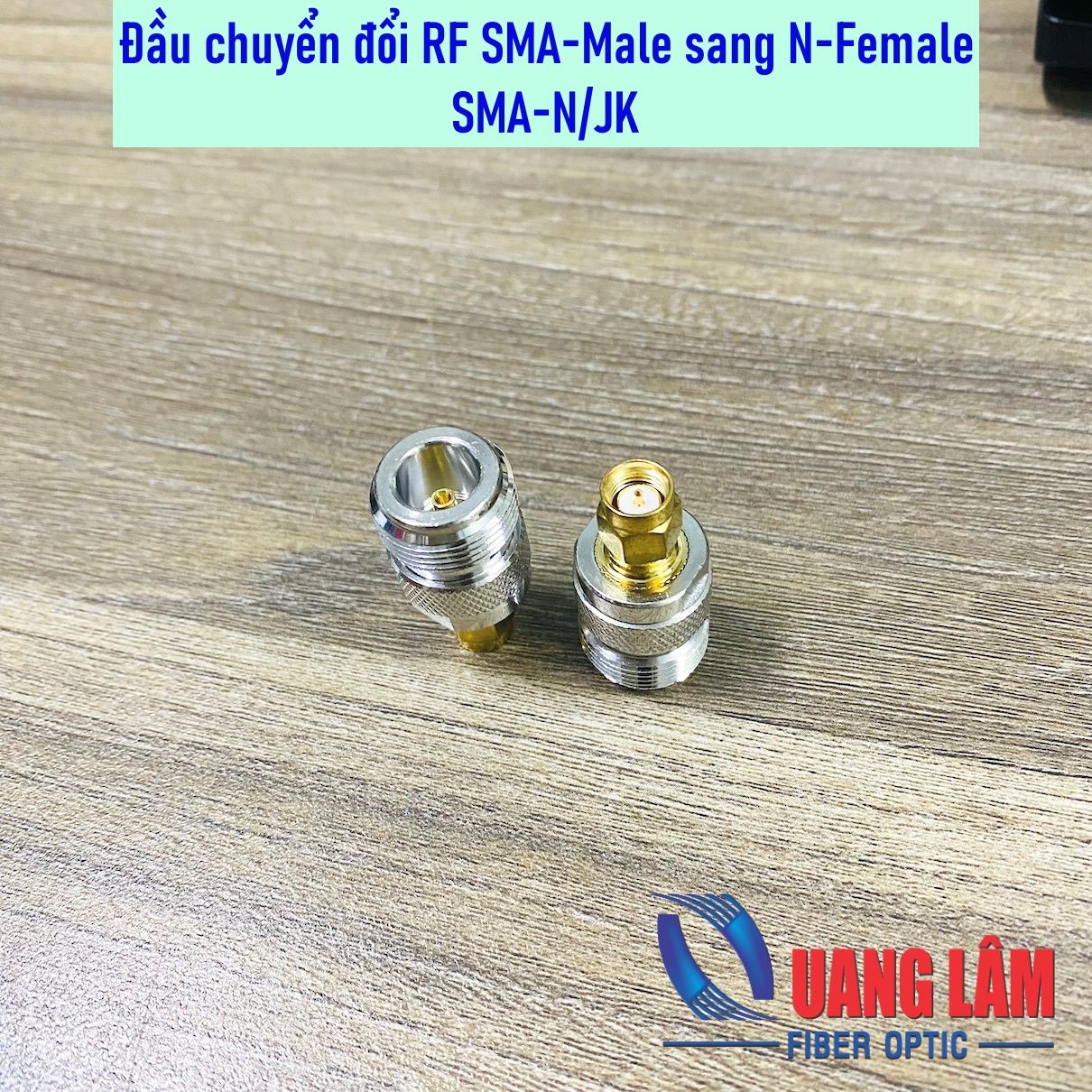 Đầu chuyển đổi RF SMA-Male sang N-Female – Công ty TNHH Công Nghệ Quang Lâm