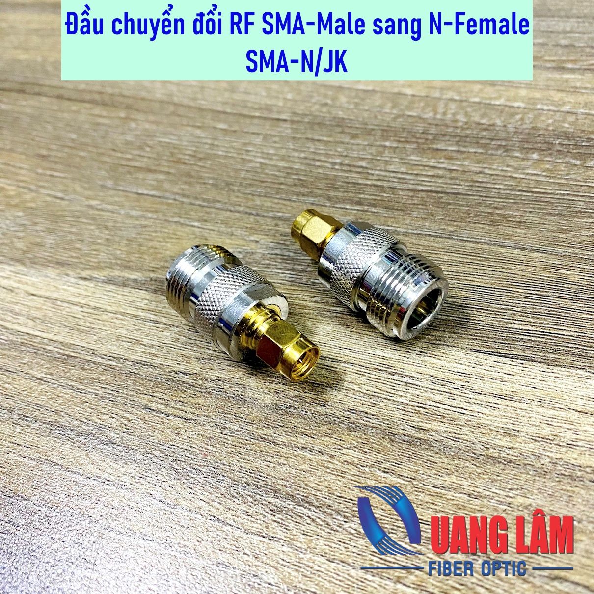Đầu chuyển đổi RF SMA-Male sang N-Female – Công ty TNHH Công Nghệ Quang Lâm