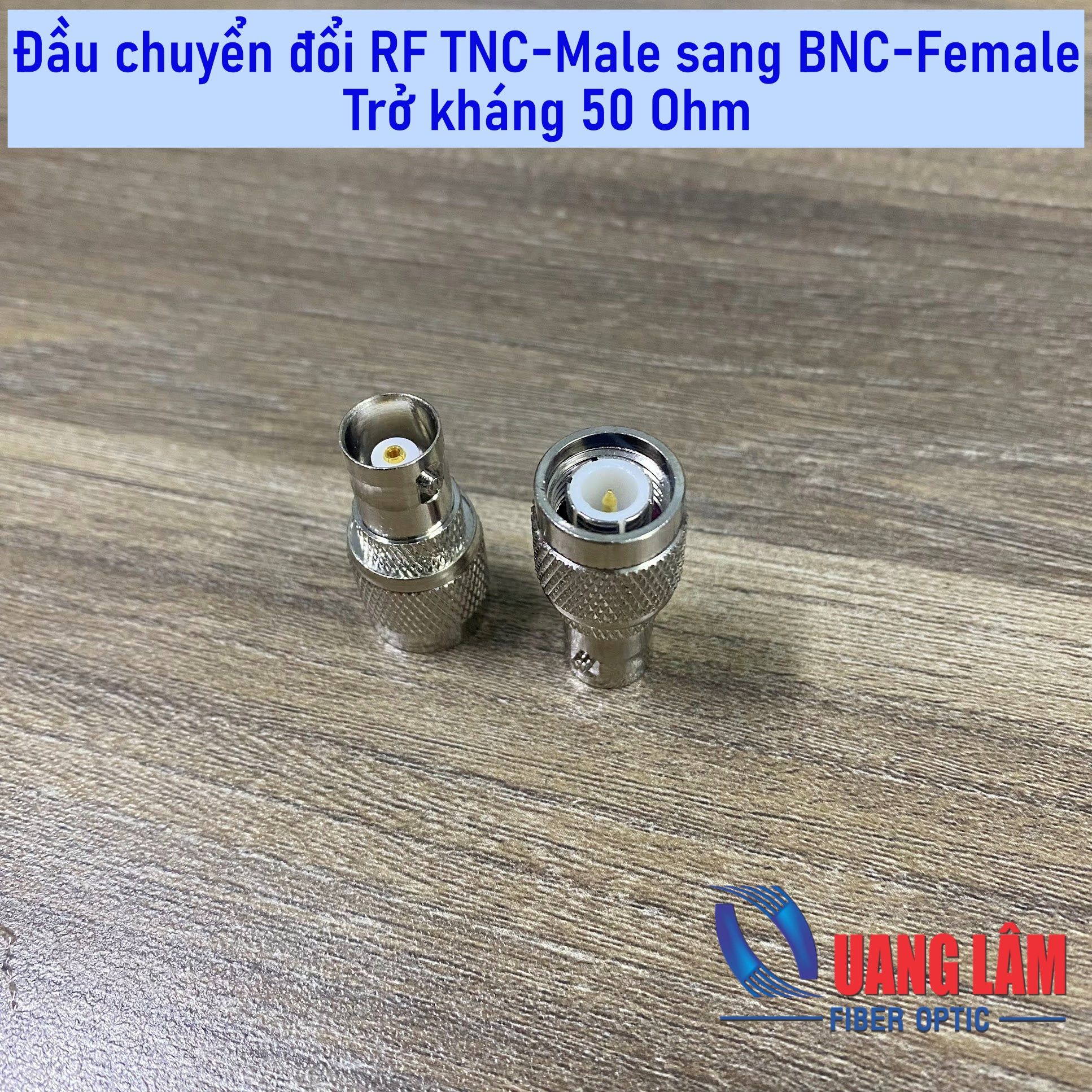 Đầu chuyển đổi RF TNC-Male (Đực) sang BNC-Female (BNC Cái) - Trở kháng – Công ty TNHH Công Nghệ ...