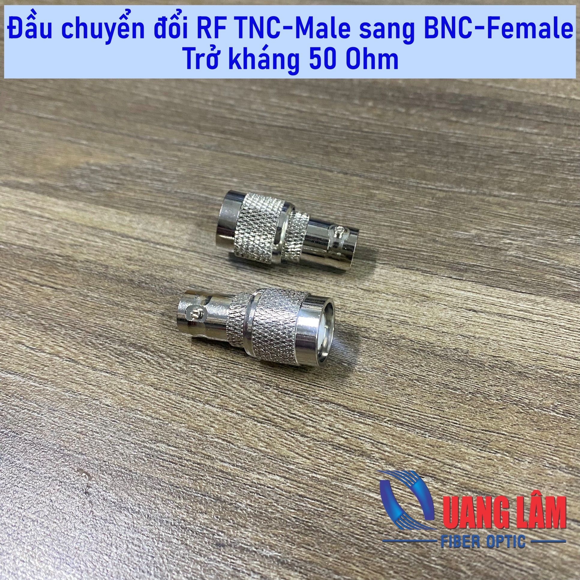 Đầu chuyển đổi RF TNC-Male (Đực) sang BNC-Female (BNC Cái) - Trở kháng – Công ty TNHH Công Nghệ ...