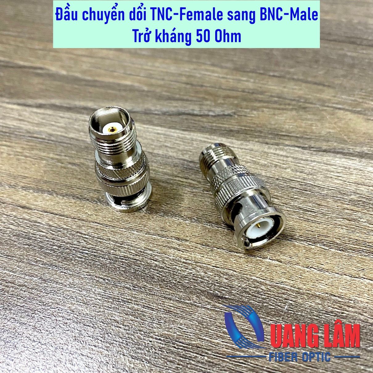 Đầu chuyển đổi RF TNC-Femle (Cái) sang BNC-Male (BNC Đực) - Trở kháng – Công ty TNHH Công Nghệ ...