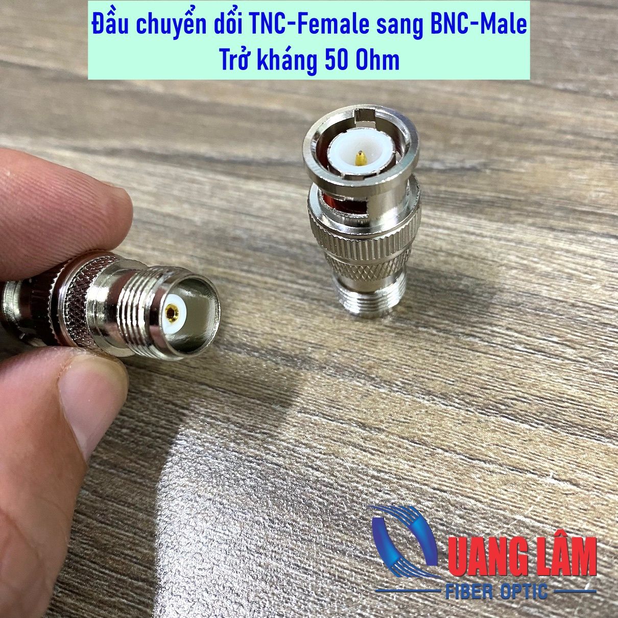 Đầu chuyển đổi RF TNC-Femle (Cái) sang BNC-Male (BNC Đực) - Trở kháng – Công ty TNHH Công Nghệ ...