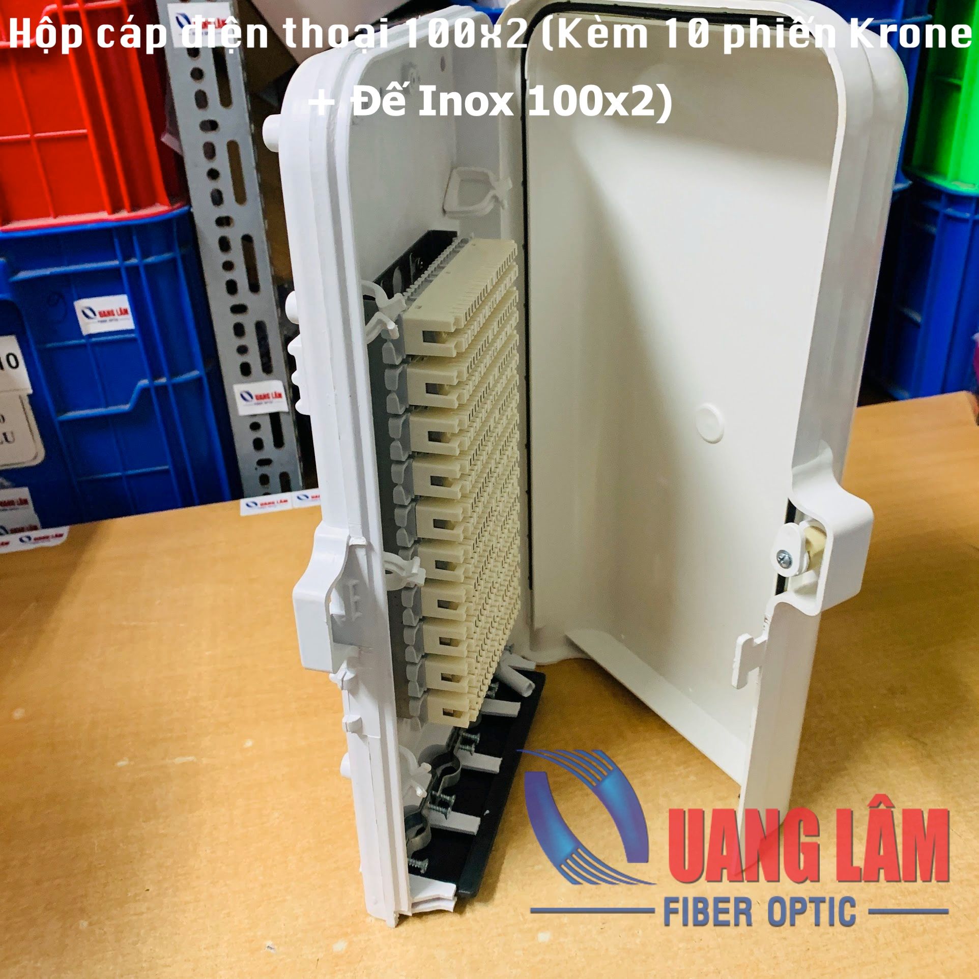 Hộp Cáp Điện Thoại 50 Đôi Gắn Phiến Krone IDF 100x2 – Công ty TNHH Công ...