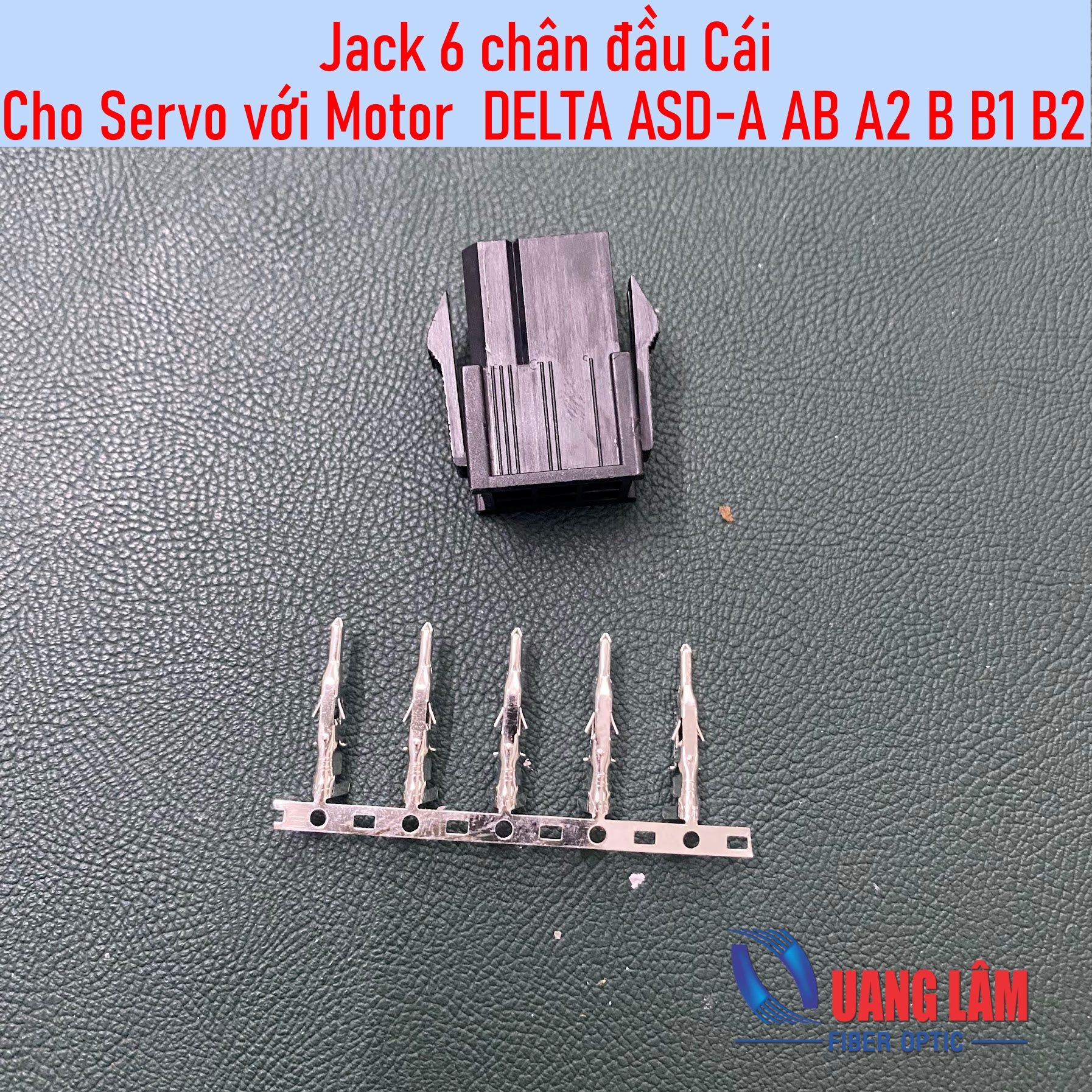 Jack 6 chân đầu Cái Cho Servo với Motor DELTA ASD-A AB A2 B B1 B2 ...