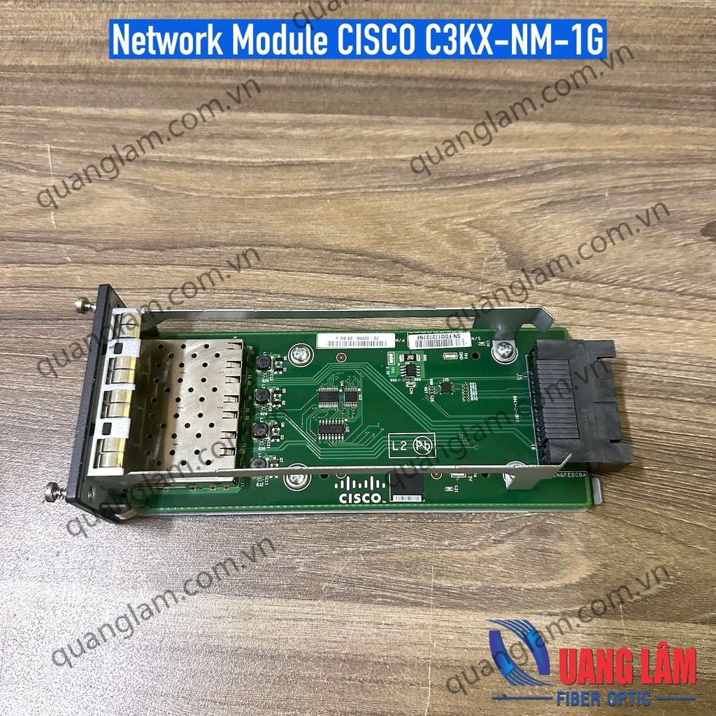Network Module CISCO C3KX-NM-1G cho Switch 3750X 3560X – Công ty TNHH ...