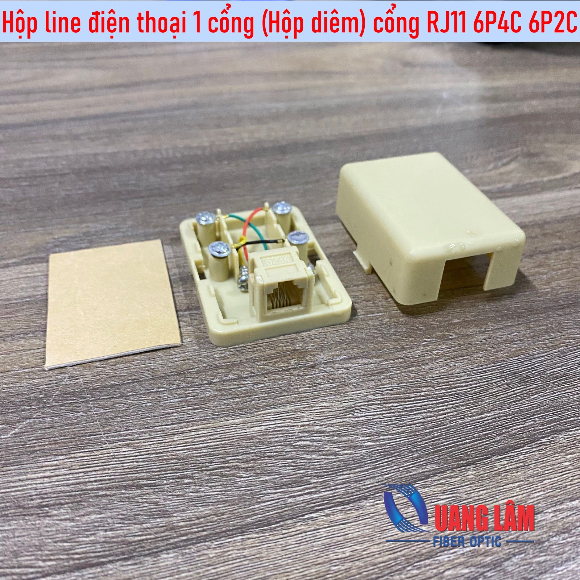 Hộp line điện thoại 1 cổng (Hộp diêm) cổng RJ11 6P4C 6P2C – Công ty ...