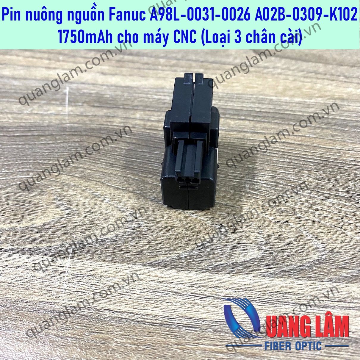 Pin nuôi nguồn Fanuc A98L-0031-0026 A02B-0309-K1021750mAH cho máy CNC ...