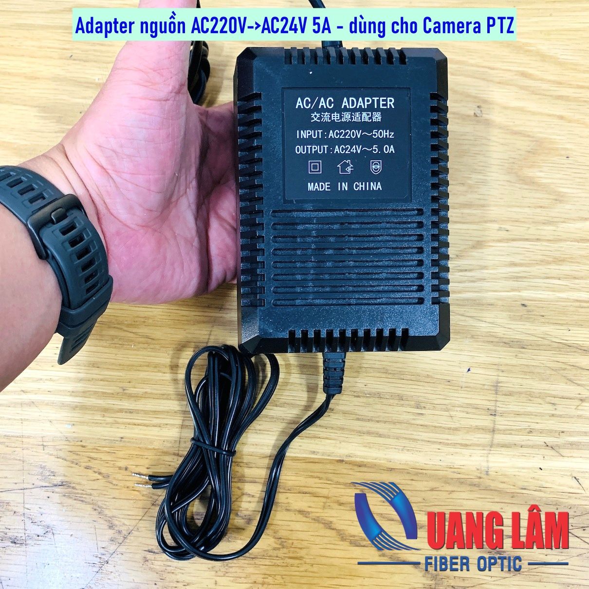 Adapter Nguồn AC220V->AC24V 5A (Dành Cho Camera PTZ) – Công ty TNHH ...