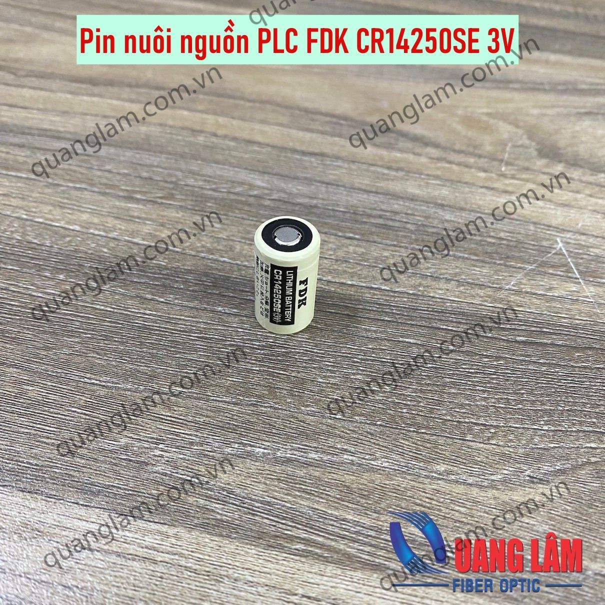 Pin nuôi nguồn PLC FDK FDK CR14250SE 3V – Công ty TNHH Công Nghệ Quang Lâm
