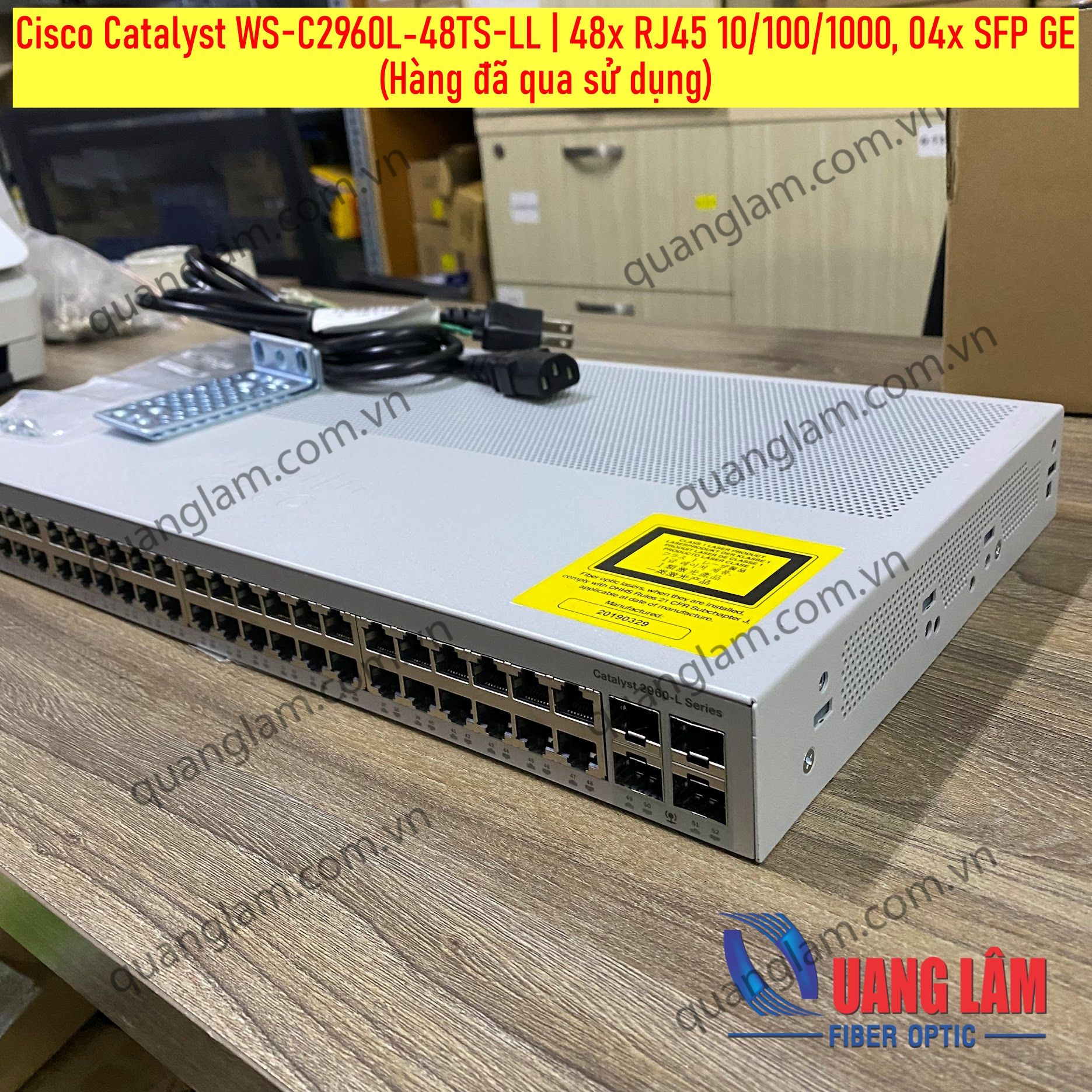 WS-C2960L-48TS-LL Cisco Catalyst 2960L 48 Ports GigE, 4 x 1G SFP, LAN – Công ty TNHH Công Nghệ ...