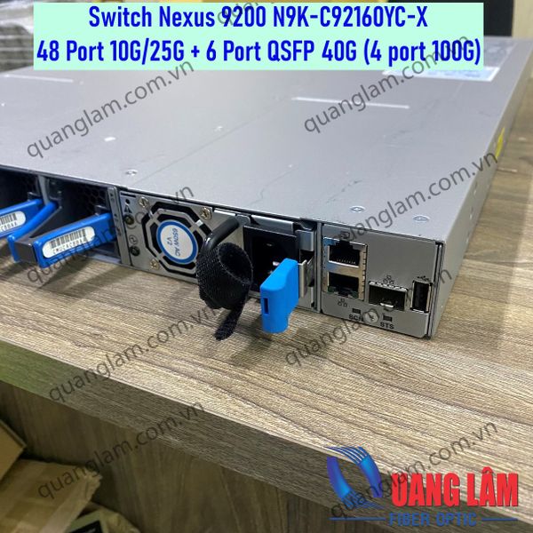 Switch N9K-C92160YC-X Cisco Nexus 9K Fixed with 48 Port 1G/10G/25G SFP ...