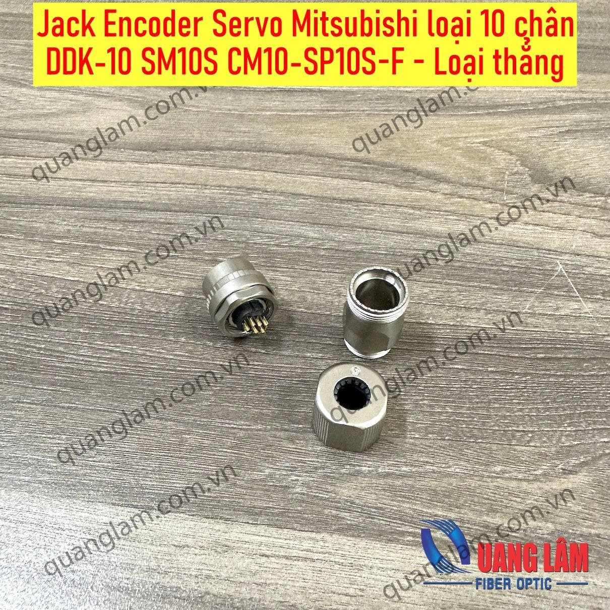 Jack Encoder Servo Mitsubishi Yaskawa loại 10 chân DDK-10 SM10S CM10-S ...