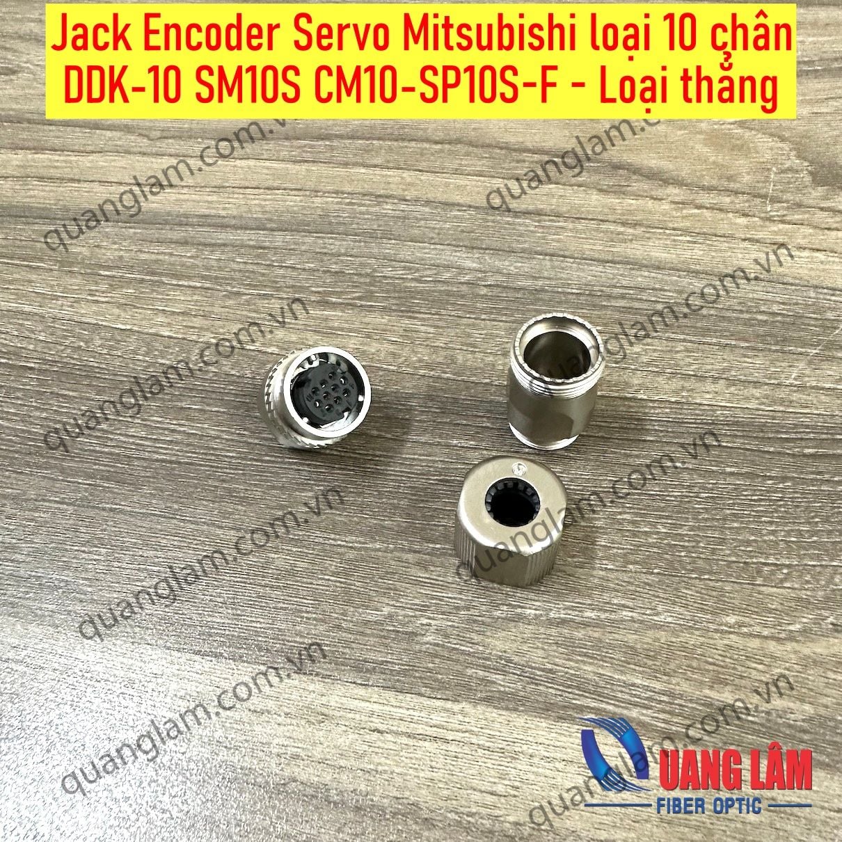 Jack Encoder Servo Mitsubishi Yaskawa loại 10 chân DDK-10 SM10S CM10-S ...