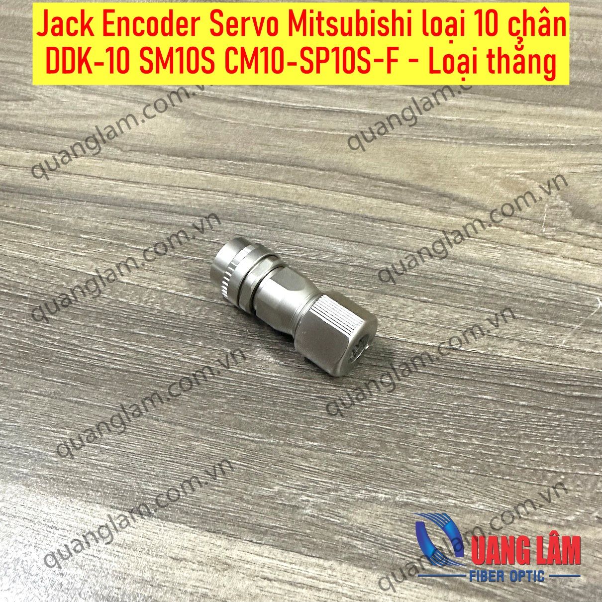 Jack Encoder Servo Mitsubishi Yaskawa loại 10 chân DDK-10 SM10S CM10-S ...