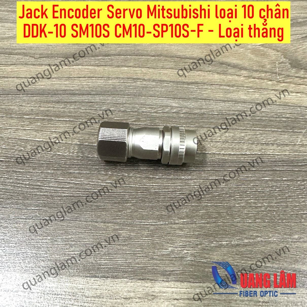 Jack Encoder Servo Mitsubishi Yaskawa loại 10 chân DDK-10 SM10S CM10-S ...