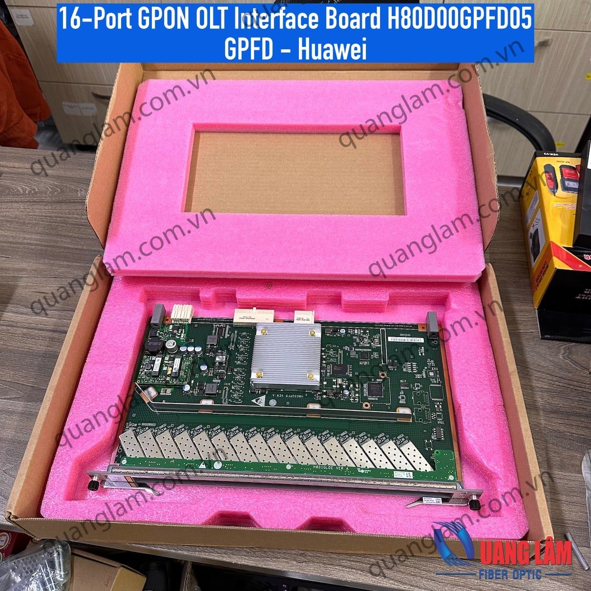 Card GPON GPFD H805GPFD gắn OLT Huawei MA5683T, MA5680T, MA5608T – Công ...