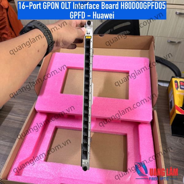 Card GPON GPFD H805GPFD gắn OLT Huawei MA5683T, MA5680T, MA5608T – Công ...