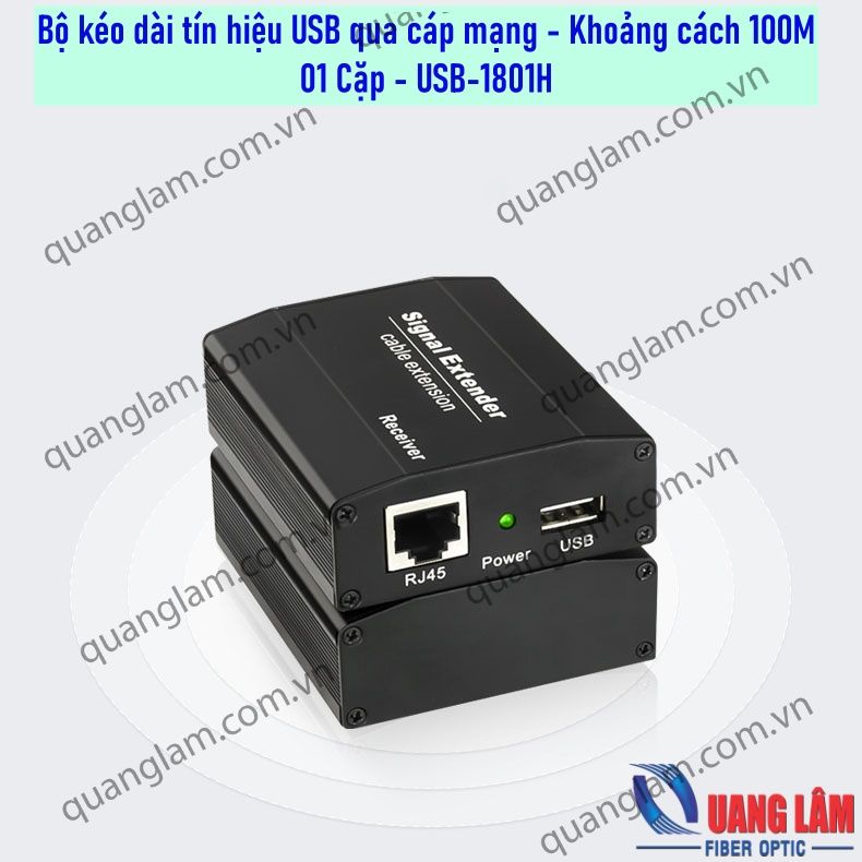 Bộ kéo dài tín hiệu USB 1.1 qua cáp mạng LAN CAT6 Khoảng cách 100M – Công ty TNHH Công Nghệ ...