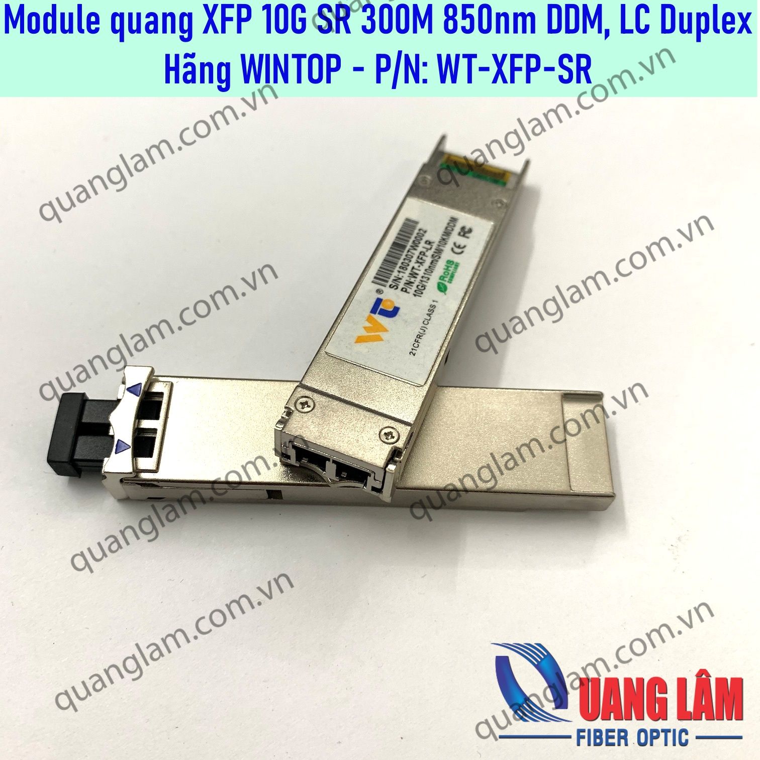 Module quang 10G XFP – Công ty TNHH Công Nghệ Quang Lâm