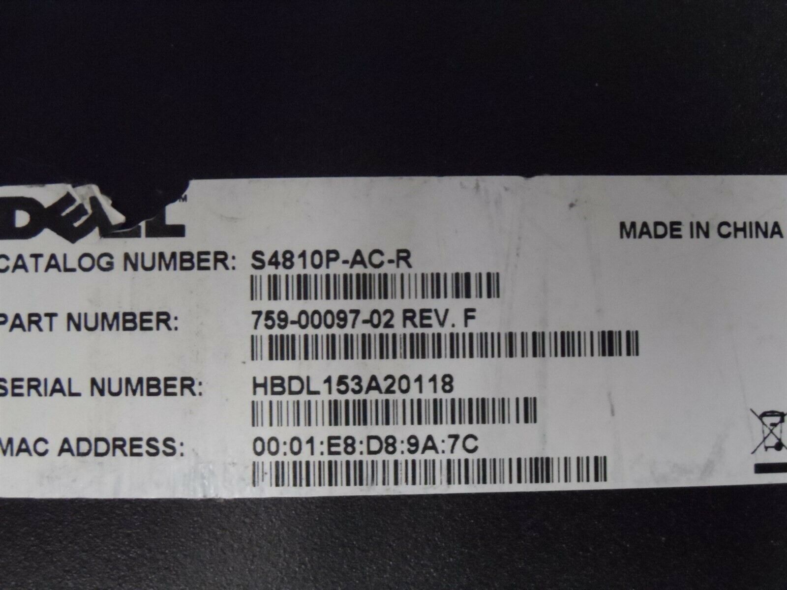 Dell Force 10 S4810 S4810P-AC-R 48-Port 10Gbps SFP+ and 4-Port QSFP+ 4 – Công ty TNHH Công Nghệ ...