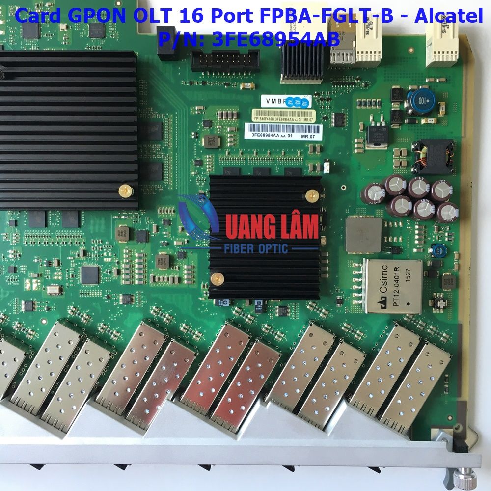 Card FPBA-FGLT-B P/N: 3FE68954AB GPON 16 port Alcatel Class C+ – Công ...