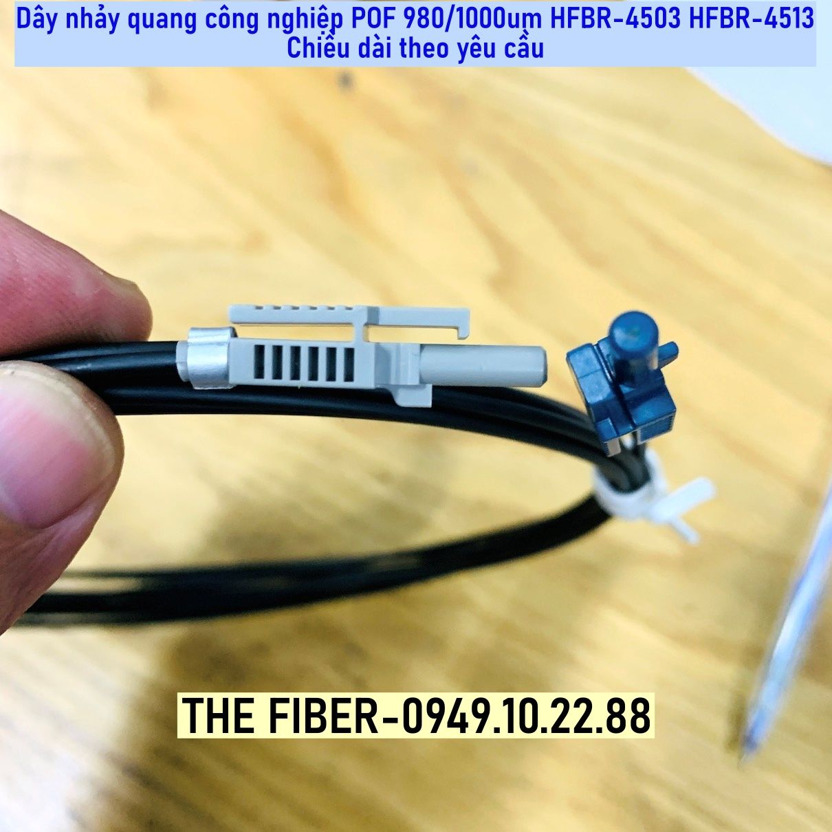 Dây Nhảy Quang Công Nghiệp POF 980/1000um HFBR-4503 HFBR-4513 Simplex – Công ty TNHH Công Nghệ ...