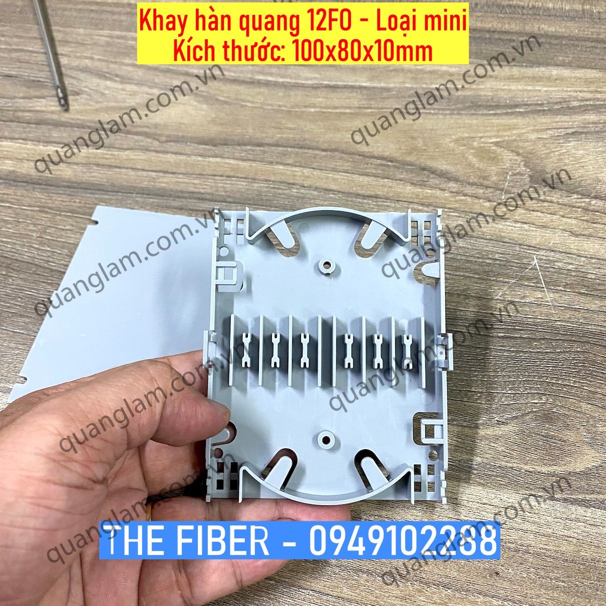 Khay hàn quang 12FO loại mini - Kích thước 180x100x10mm – Công ty TNHH ...