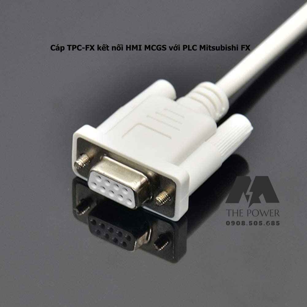 Cáp kết nối màn hình HMI MCGS TPC với PLC Mitsubishi FX dài 3M TPC-FX – Công ty TNHH Công Nghệ ...