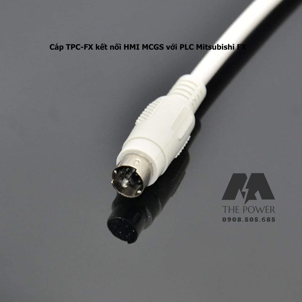 Cáp kết nối màn hình HMI MCGS TPC với PLC Mitsubishi FX dài 3M TPC-FX – Công ty TNHH Công Nghệ ...