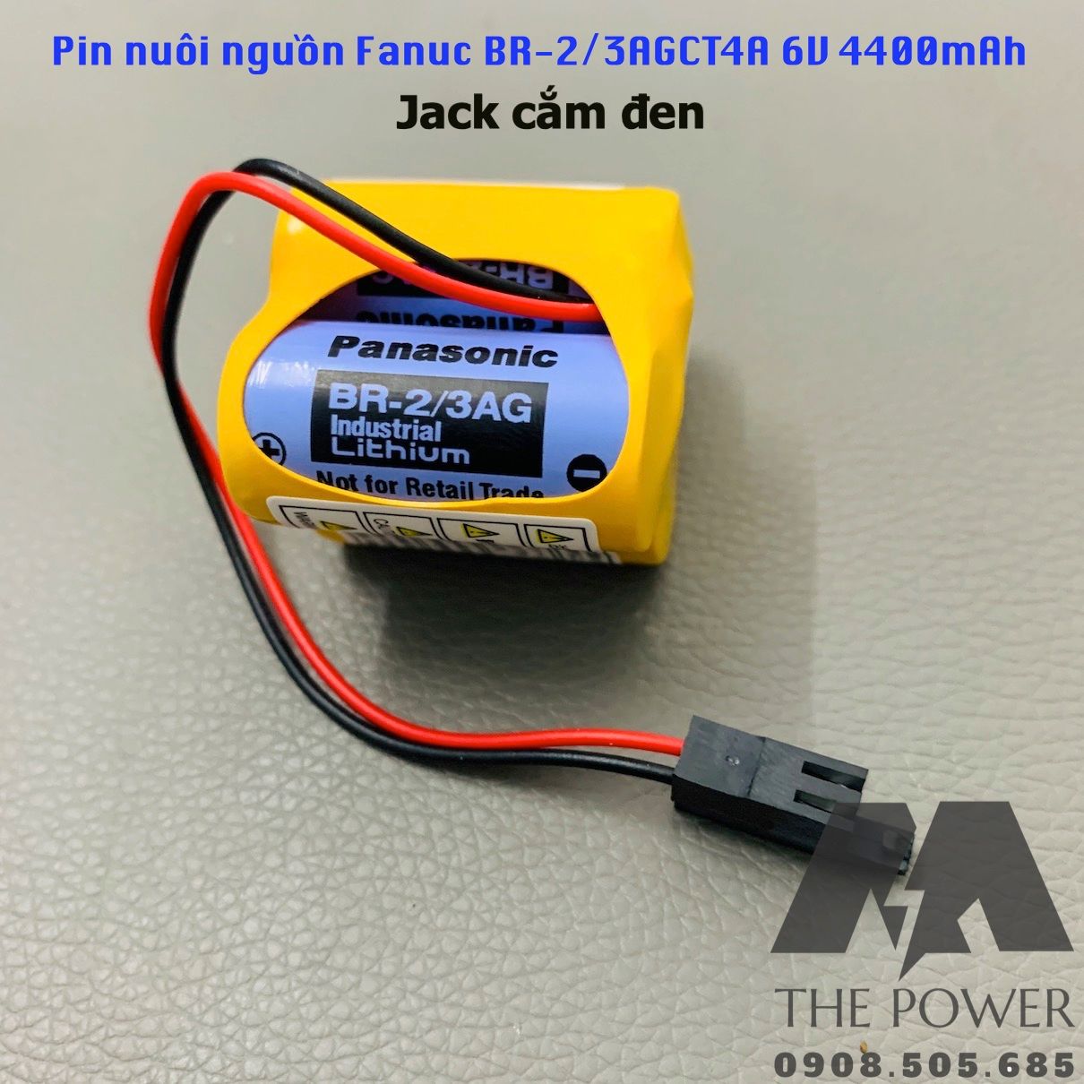 Pin nuôi nguồn Fanuc BR-2/3AGCT4A 6V 4400mAh – Công ty TNHH Công Nghệ ...