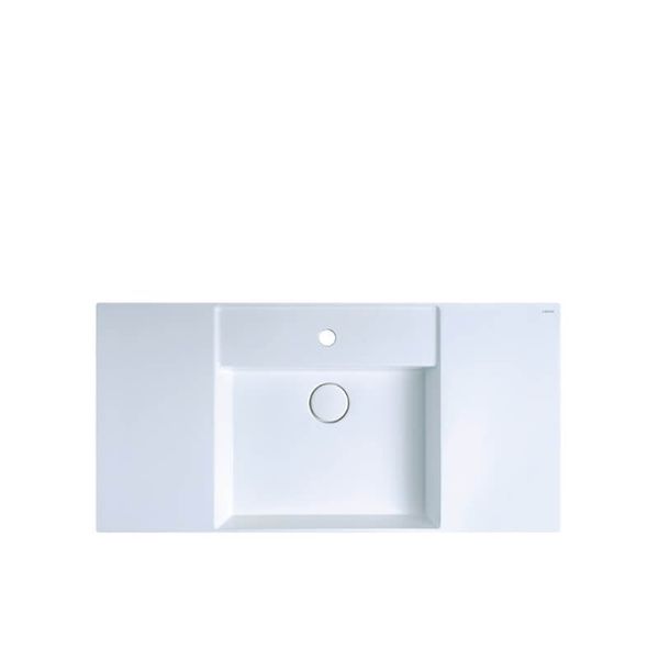 Chậu rửa treo tường / đặt trên bàn (bao gồm trụ xả nắp sứ) CAESAR ...