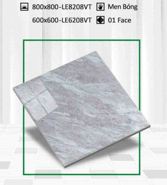 Gạch 80x80 Nice LE8208VT Xám BóngGạch 80x80 Nice LE8208VT:Xám,Bóng ...
