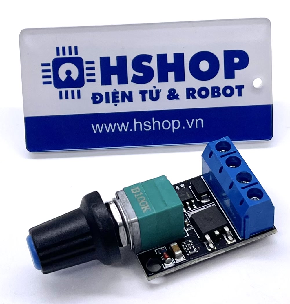 Mạch điều khiển tốc độ động cơ Mini PWM DC Motor Speed Controller 10A ...