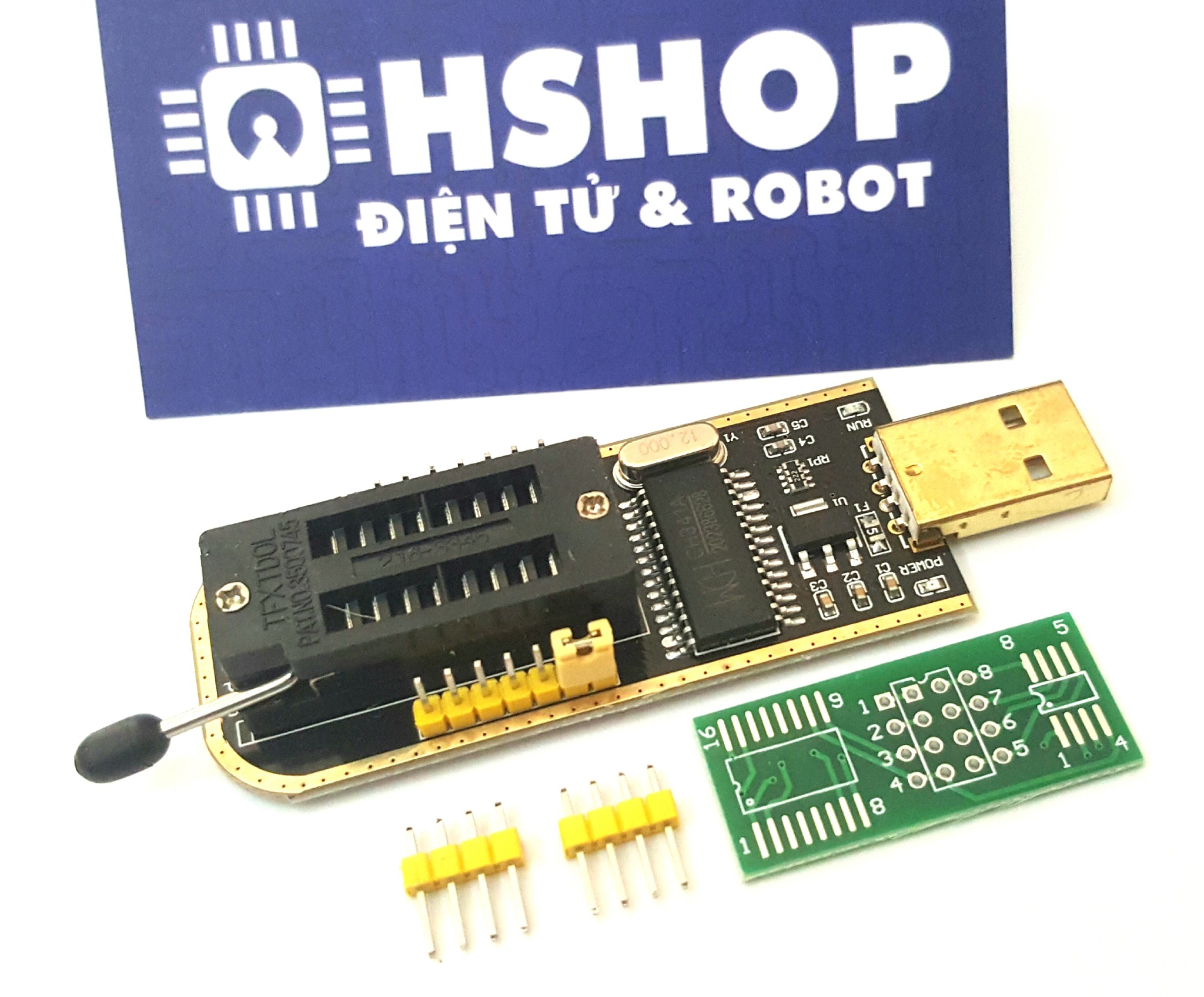 Mạch Nạp Eeprom Flash Spi Ch341a Programmer Hshopvn 