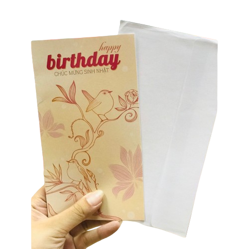 Thiệp Sinh Nhật Con Chim Sẻ - Chipchipshop – Chip Chip Shop