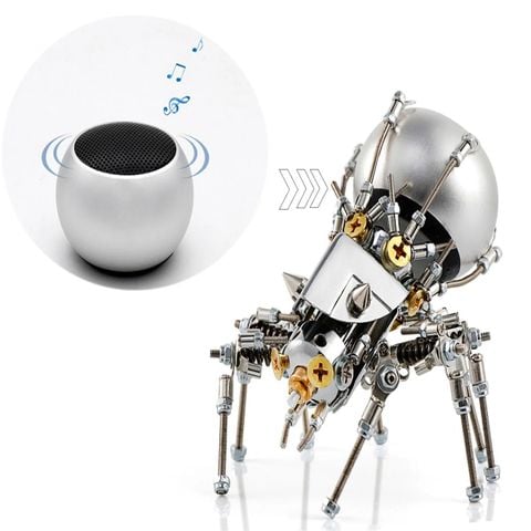 Mô Hình 3D DIY Nhện Kim Loại Với Loa Bluetooth – Vài Thứ Hay