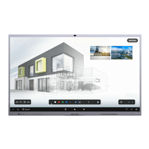 Màn Hình Tương Tác Hikvision 65 inch và 75 inch - Độ Phân Giải 4K, Cảm ...