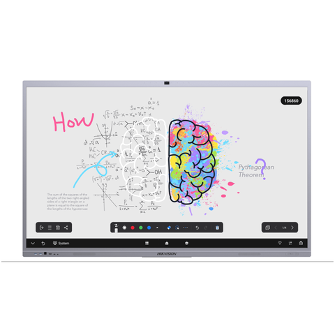 Màn Hình Tương Tác Hikvision 65 inch và 75 inch - Độ Phân Giải 4K, Cảm ...