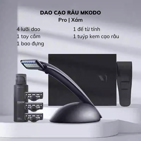 Dao cạo râu MKODO X1 - Sự kết hợp hoàn hảo giữa công nghệ và thiết kế ...