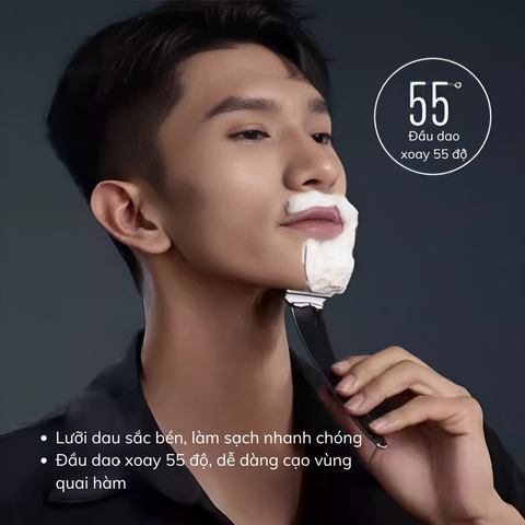 Dao cạo râu MKODO X1 - Sự kết hợp hoàn hảo giữa công nghệ và thiết kế ...