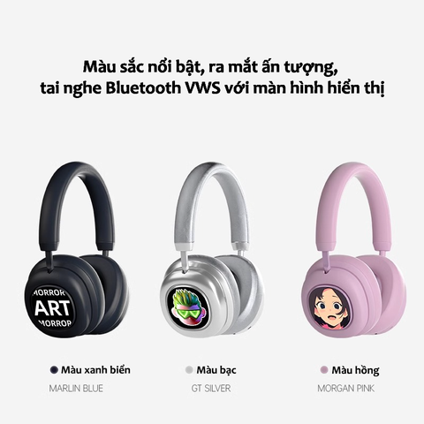 Tai nghe Bluetooth MORROR ART VWS X1 - Khử tiếng ồn, với màn hình OLED – Vài Thứ Hay