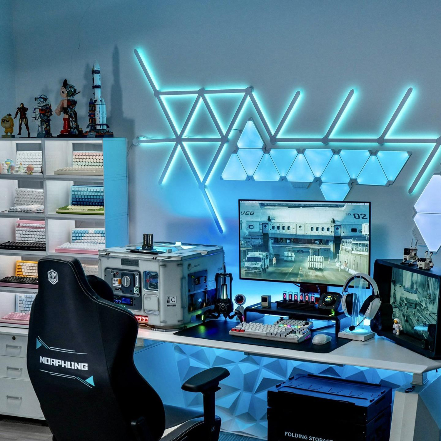 Đèn Trang Trí Lắp Ghép RGB NID-Light Route - Ánh Sáng Đa Sắc – Vài Thứ Hay